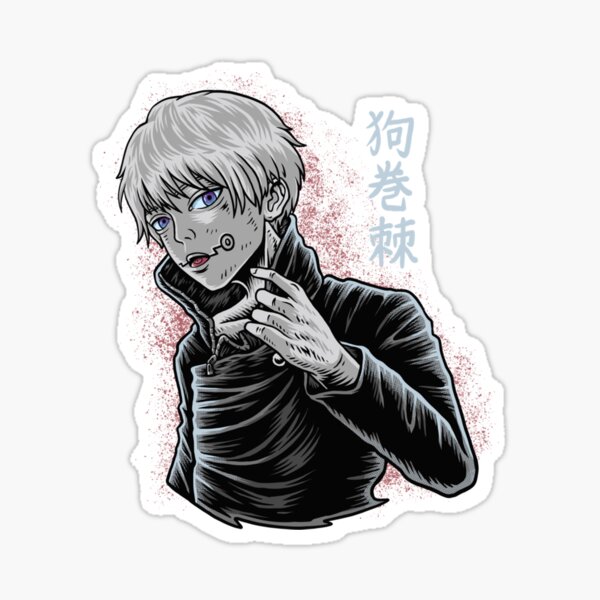 "Inumaki toge jujutsu Sticker" Sticker by KatherynCumming | Redbubble
