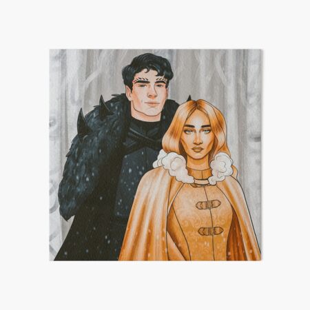 "Commander Rip and Auren (The Plated Prisoner Series) " Art Board Print ...