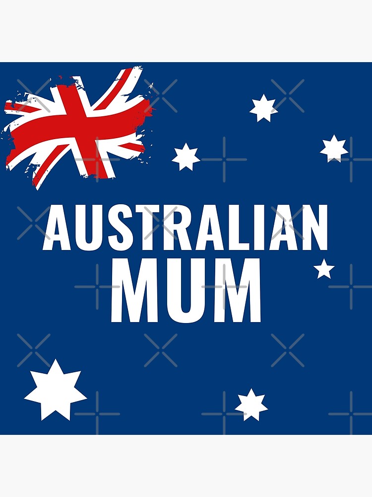 "Australische Mutter | österreichische Mutter | Australische Flagge ...