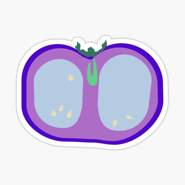 "Magic Tomato Half" Sticker for Sale by ChantalStriepe | Redbubble