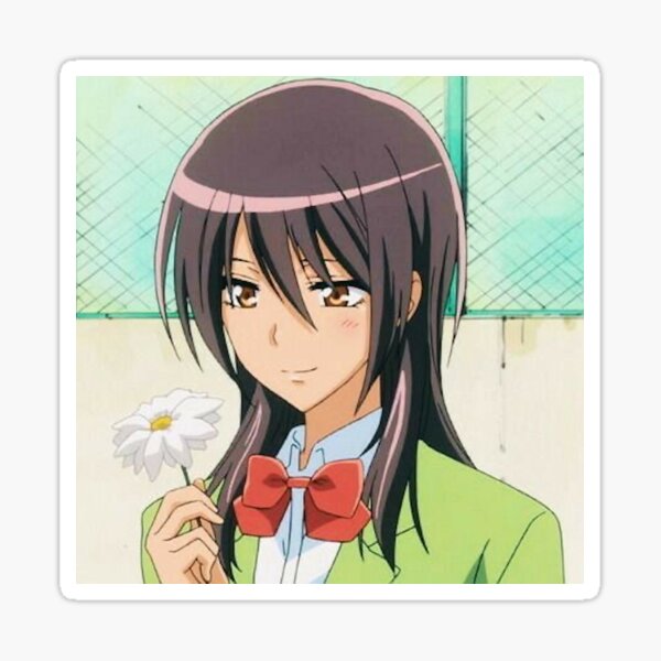 "flower misaki " Sticker for Sale by soymilkclub | Redbubble