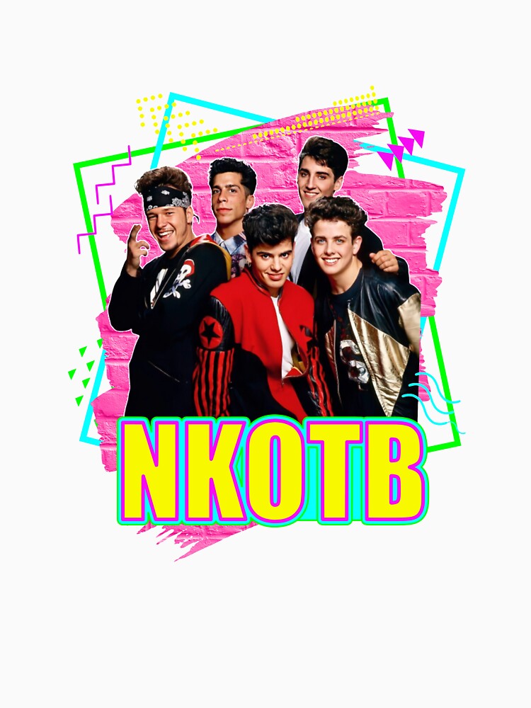"NKOTB Music " T-shirt for Sale by shellylyn74 | Redbubble | nkotb t ...