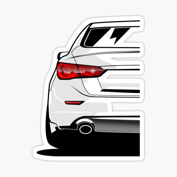 "Q50" Sticker for Sale by CopiPanilArt | Redbubble