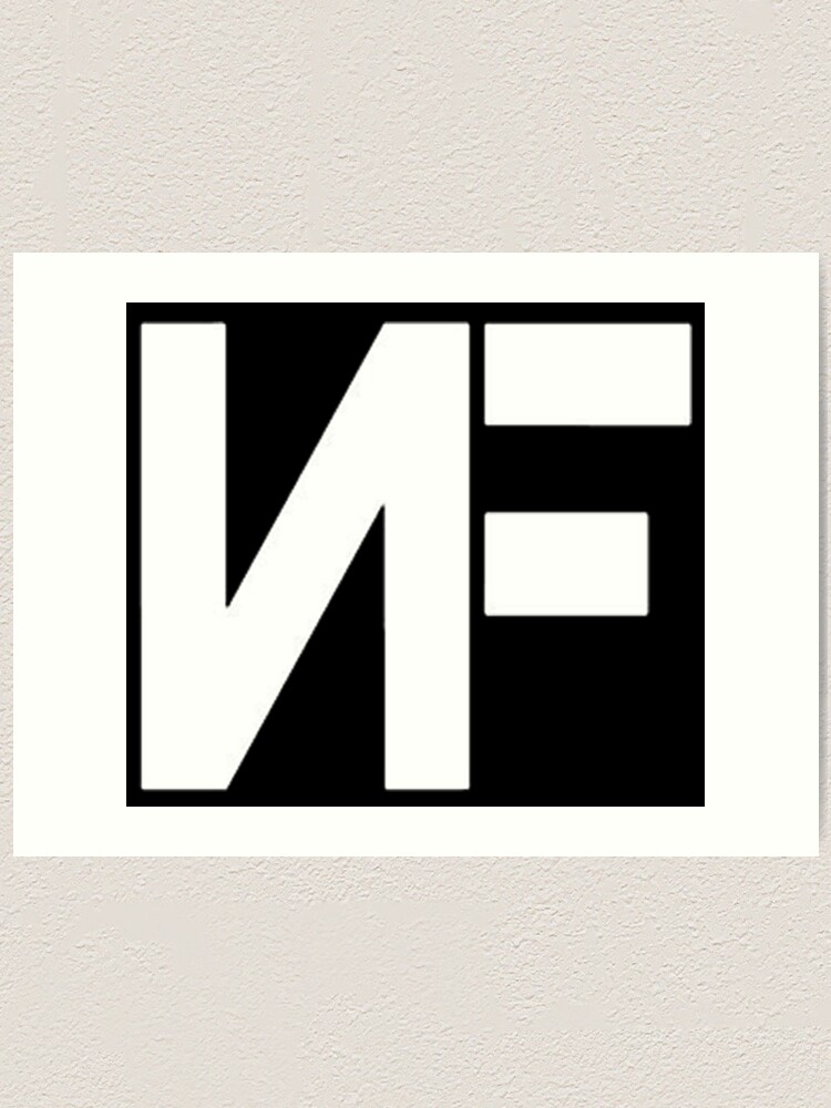 "Rapper Logos NF's Moment is the best" Art Print by rpinxton9c | Redbubble