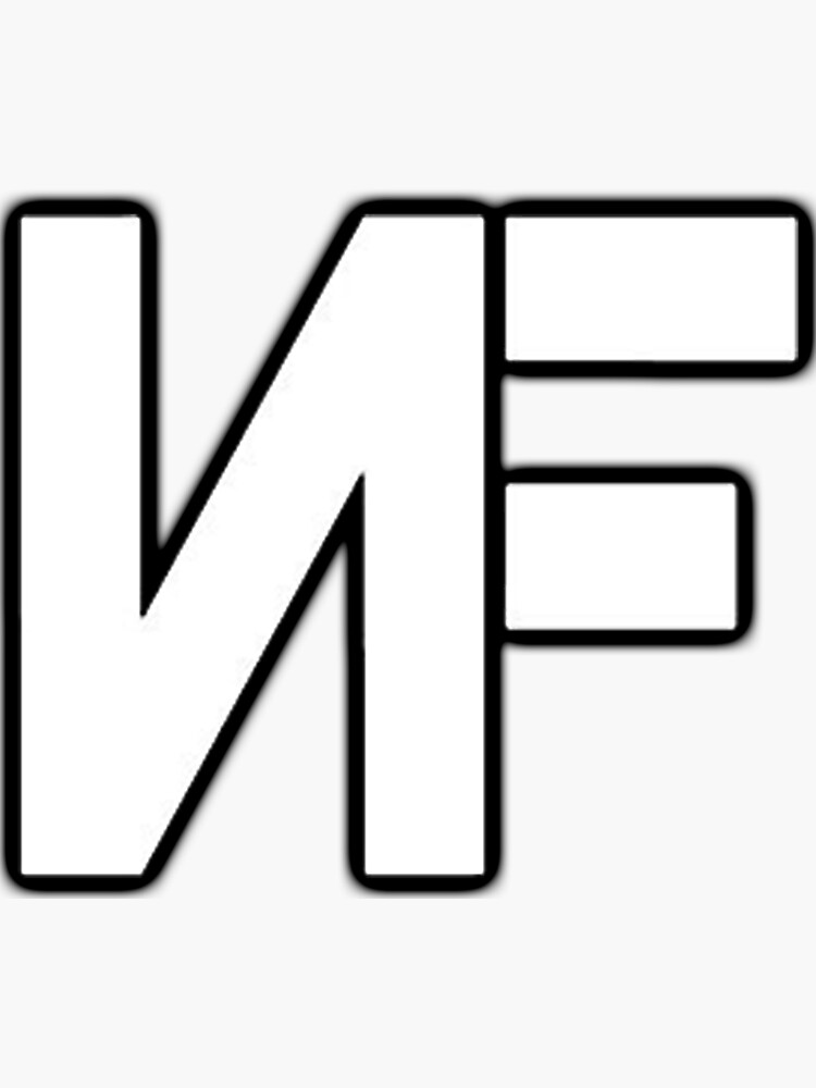 "Rapper Logos NF's Moment is the best" Sticker for Sale by rpinxton9c ...