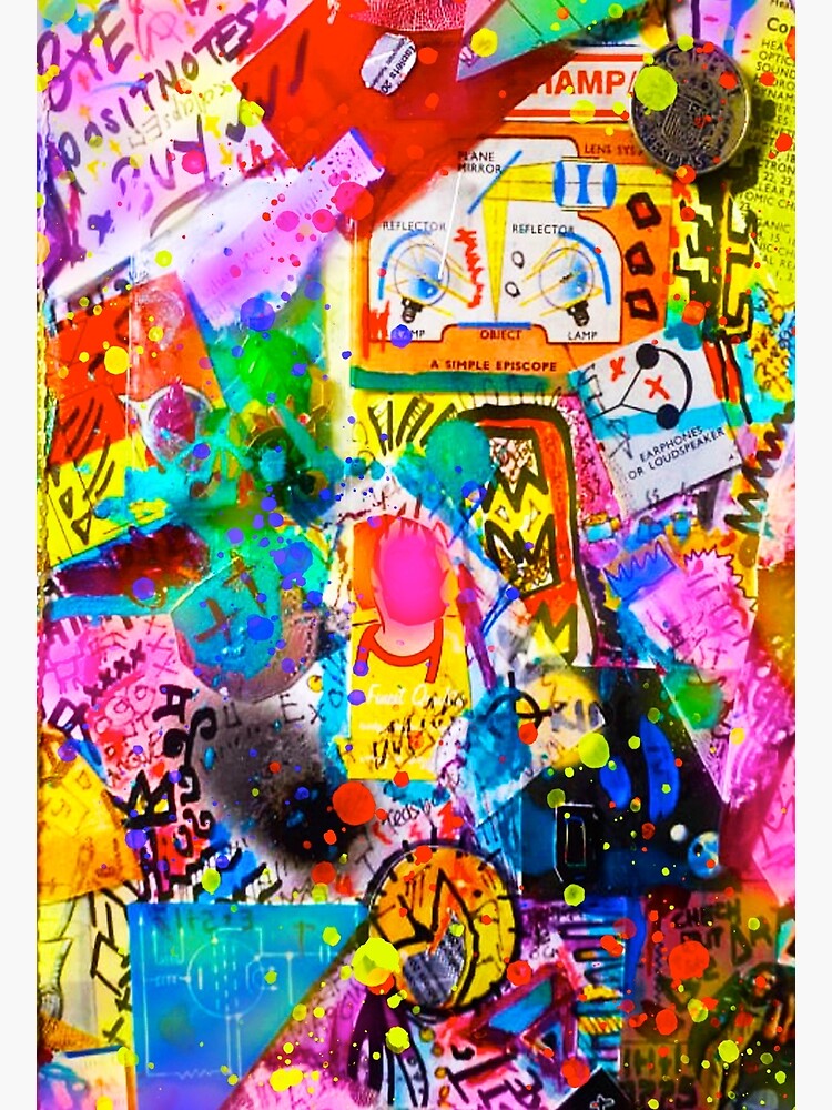 "Glitch Collage" Poster by sucre77 | Redbubble