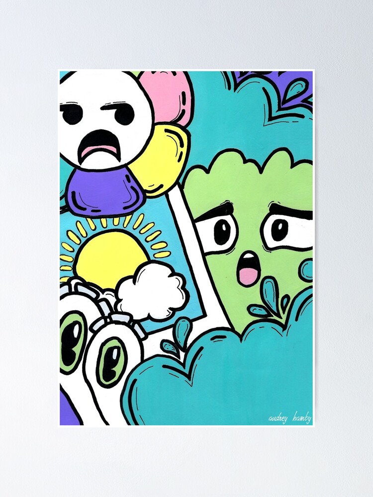 "Poof!" Poster by Dino-Creations | Redbubble