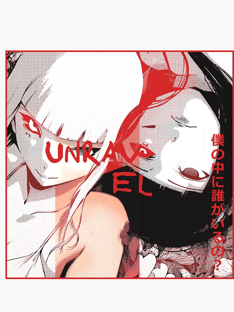 "Kurona and Nashiro - Anime" Sticker for Sale by nvirsoleil | Redbubble