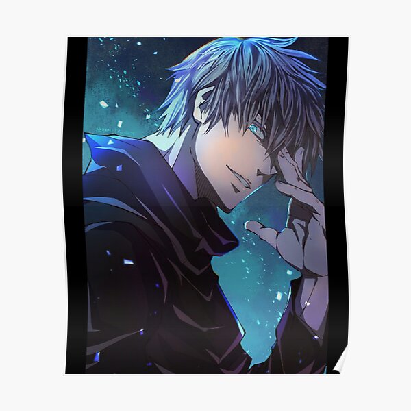 "Gojo Satoru JJK Sensei" Poster by kellyrabourn | Redbubble
