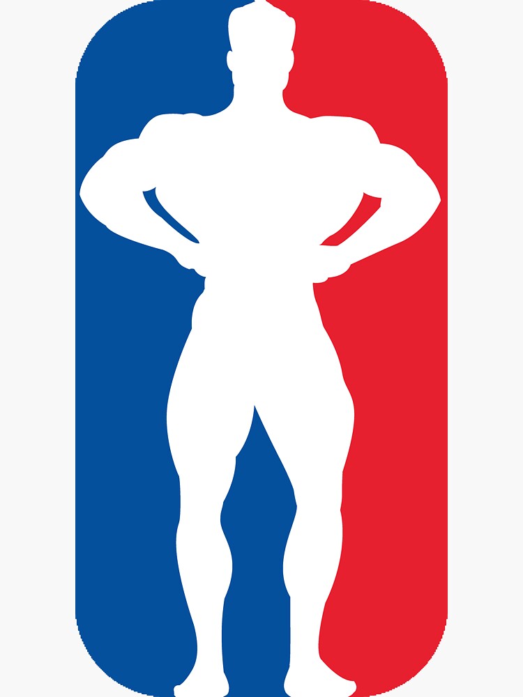 "Bodybuilding league - bodybuilding" Sticker for Sale by Typicalgymbro ...