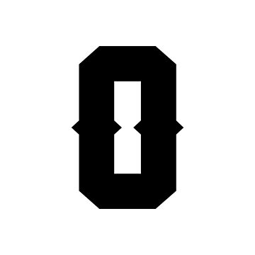 "Letter O Initial" Sticker for Sale by Nfty-Planet01 | Redbubble