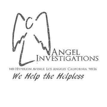 "Angel Investigations" Sticker for Sale by ImSecretlyGeeky | Redbubble