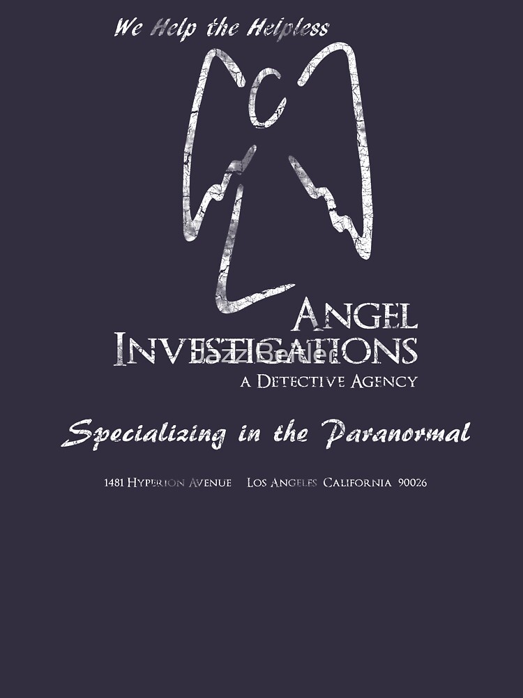 "Angel Investigations Detective Agency" T-shirt for Sale by ...