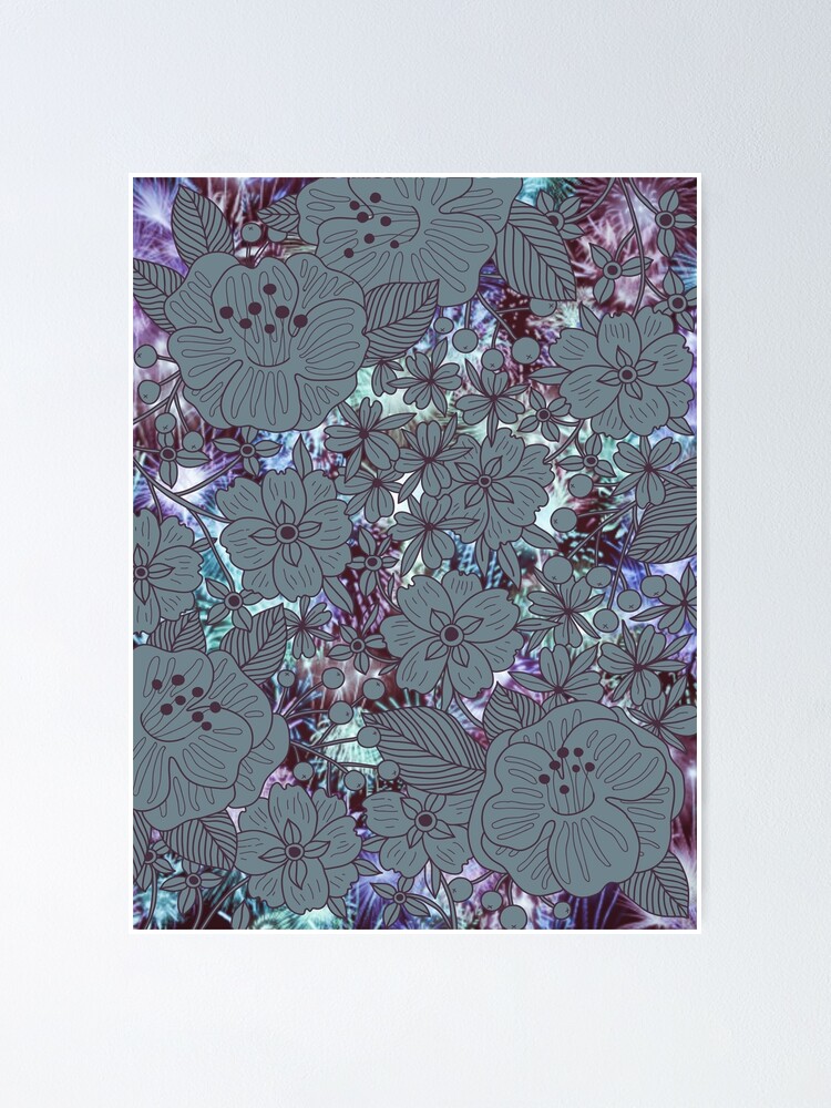 Modern Jacquard Poster For Sale By Ylavine Rb Redbubble