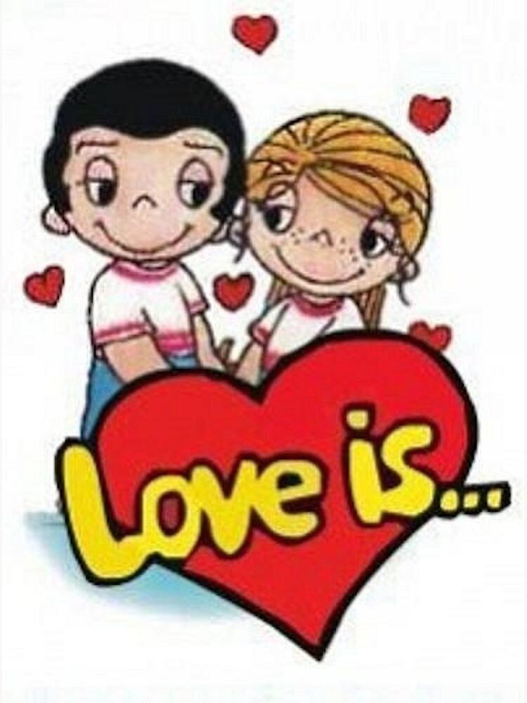 "Love is cute" Poster for Sale by janetgonzalez | Redbubble