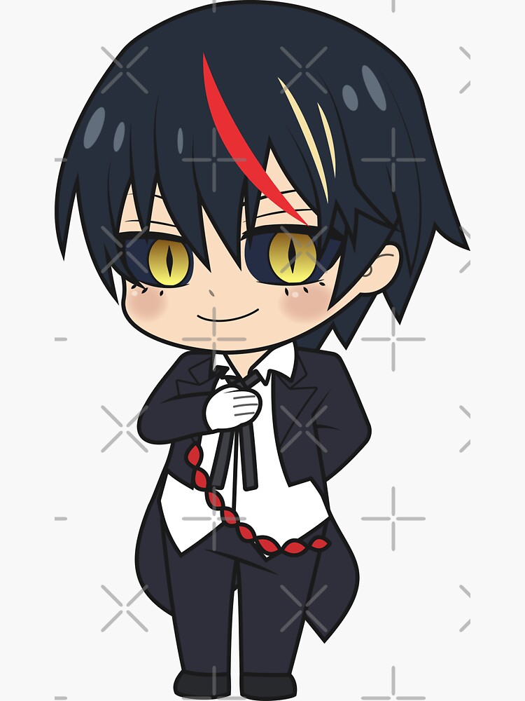 "Tensura Diablo Chibi" Sticker for Sale by ChibiCheems | Redbubble