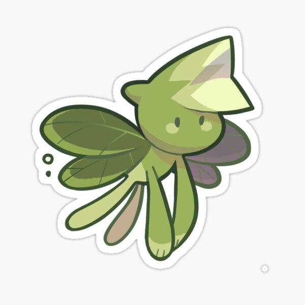 "Leafy Flixie" Sticker by Marshmu | Redbubble