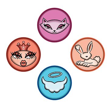 "Bratz Symbols V.4 || Pretty Princess - Kool Kat - Bunny Boo - Angel ...