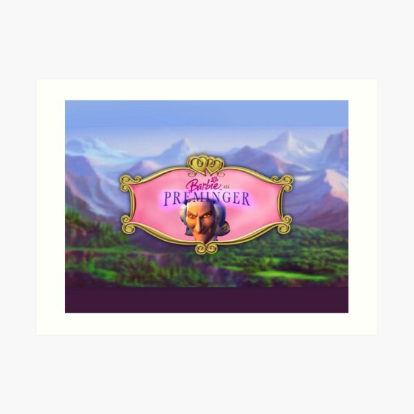 "Barbie Princess and the Preminger" Art Print for Sale by ...