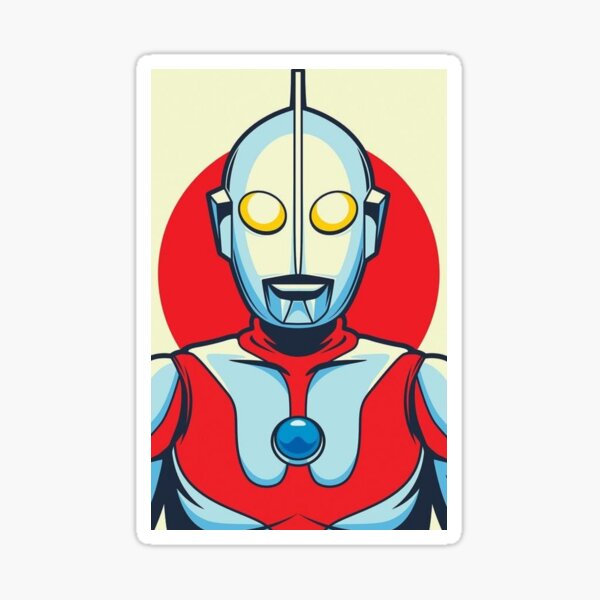 "ultraman" Sticker for Sale by remasom | Redbubble