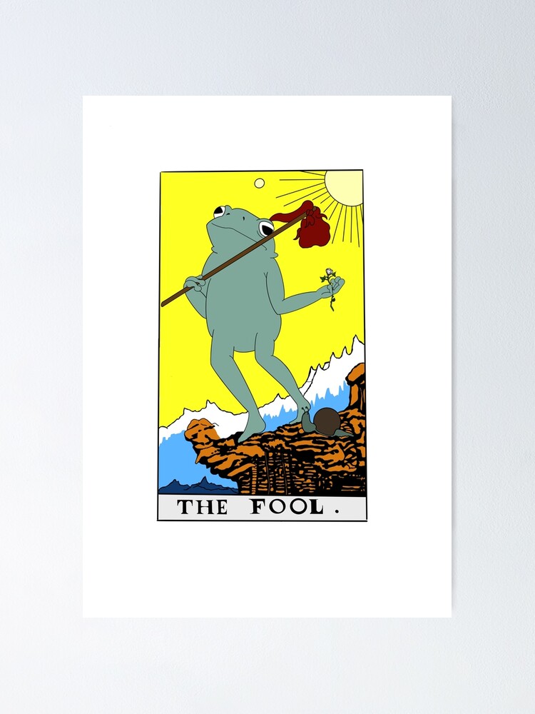"The Fool" Poster for Sale by Ms-Mermaid2 | Redbubble