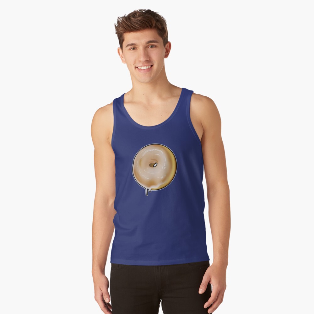 "Dripping Glazed Donut" Sticker for Sale by Withencroft | Redbubble