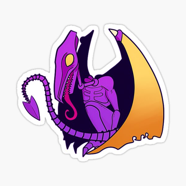 "Metroid" Sticker by jotaroo18 | Redbubble