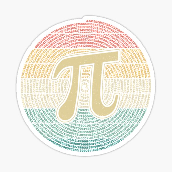 "Pi Day Pi Day Math 314 Number Pi Lover" Sticker by fredrickmassey ...