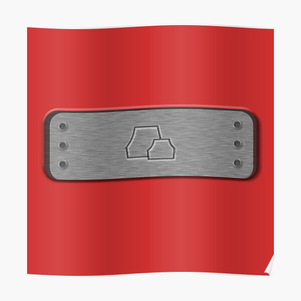 "Village Symbol (Hidden Stone Village)" Poster for Sale by SiSiDi ...