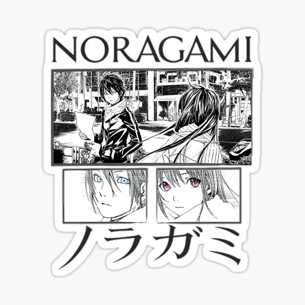 "NORAGAMI" Sticker for Sale by noragami269 | Redbubble