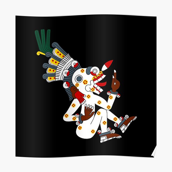 "Aztec Deity Mictlantecuhtli, God of the Underworld "Lord of Mictlan ...