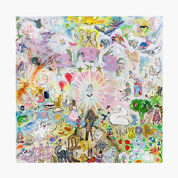 "333 bladee album cover " Photographic Print for Sale by giorginoash ...