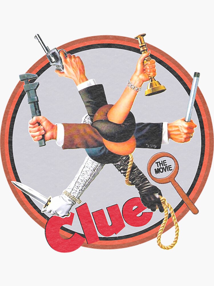 "Clue - Vintage " Sticker for Sale by Pam91ciy | Redbubble