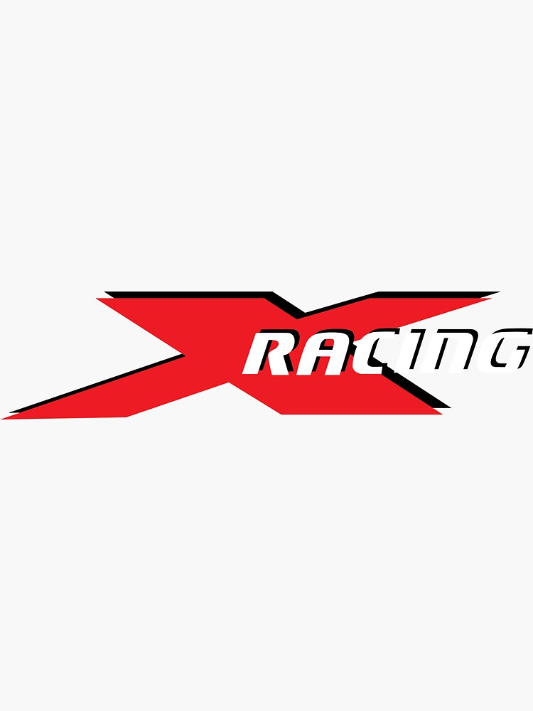"Xracing Logo" Sticker for Sale by squadlifegaming | Redbubble