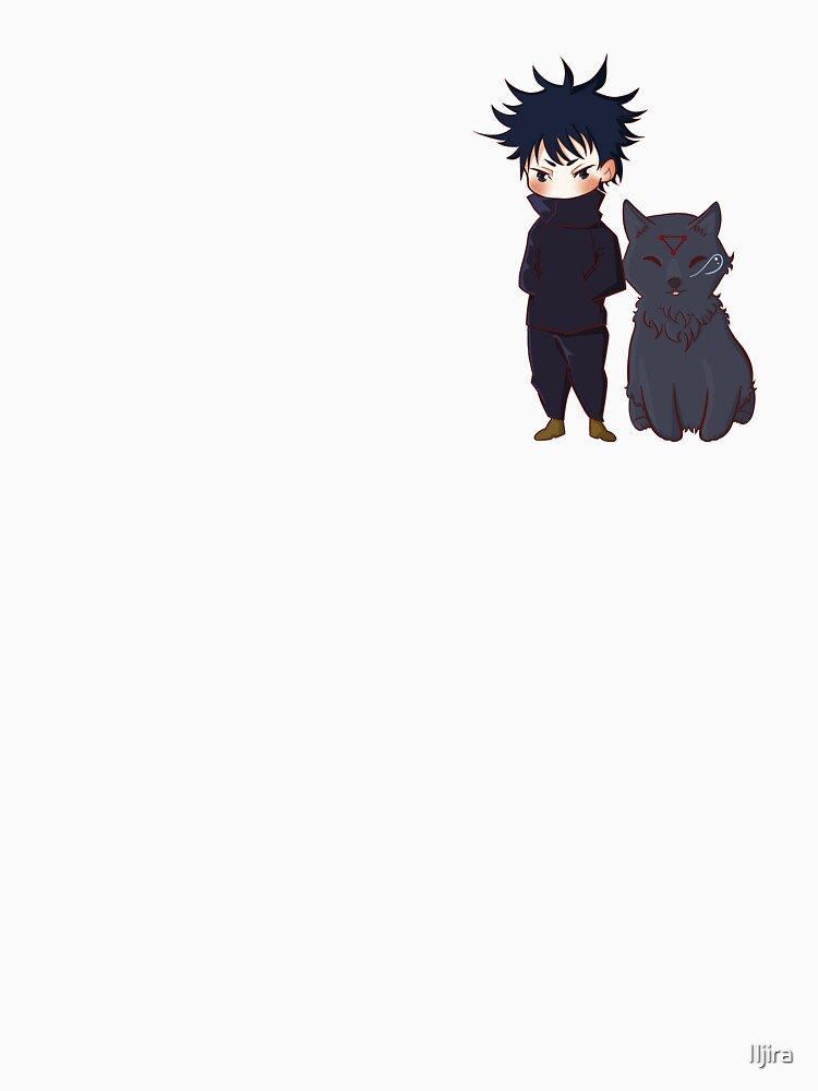 "Jujutsu Kaisen - Chibi Megumi Fushiguro With Divine Dog" T-shirt by ...