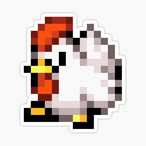 "Cucco Sprite" Sticker for Sale by SpriteGuy95 | Redbubble