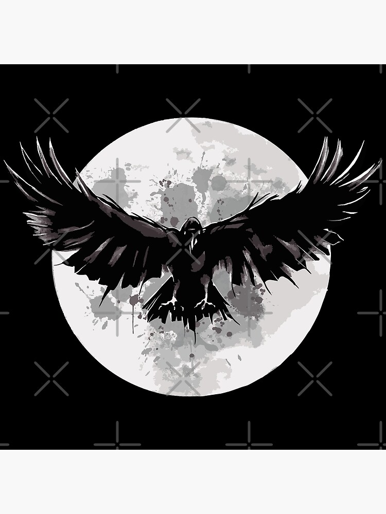 "Raven moon" Poster for Sale by iBruster | Redbubble