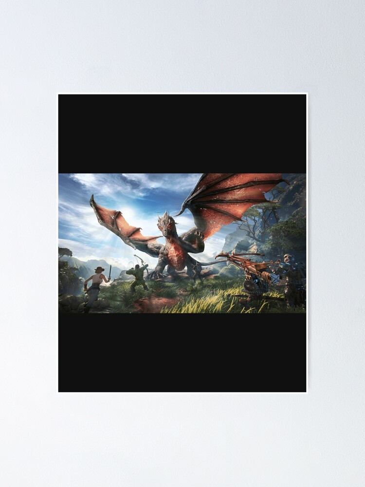 "Ark Survival Evolved Poster" Poster for Sale by melodramat | Redbubble
