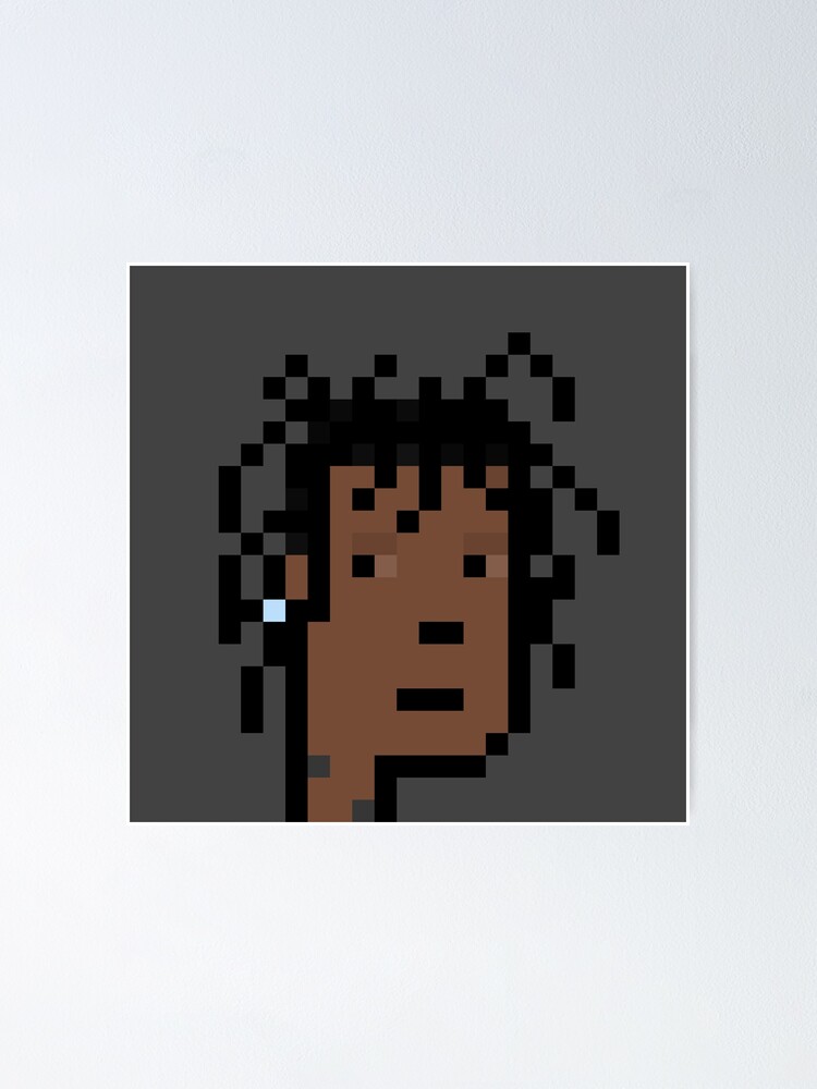 "Travis Punk" Poster for Sale by Simone-Design | Redbubble