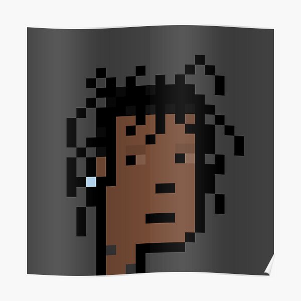 "Travis Punk" Poster for Sale by Simone-Design | Redbubble