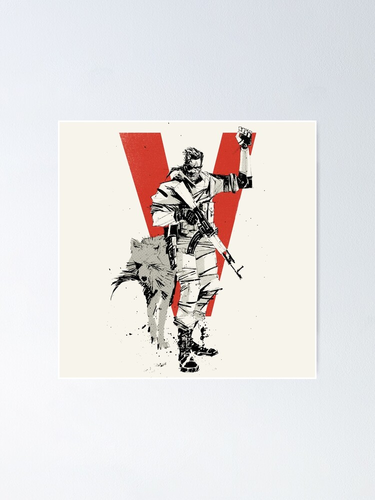 "MGSV" Poster by SEryST | Redbubble