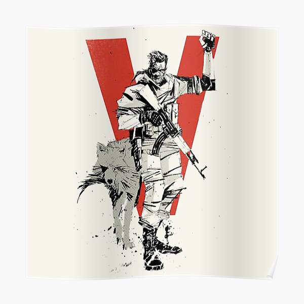 "MGSV" Poster by SEryST | Redbubble
