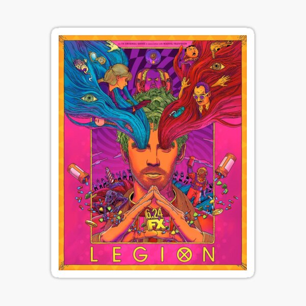 "Legion Poster" Sticker by yolandatessay | Redbubble