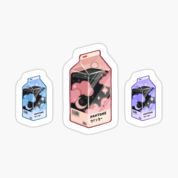 "Drink cartons stickers " Sticker for Sale by meliestickers | Redbubble