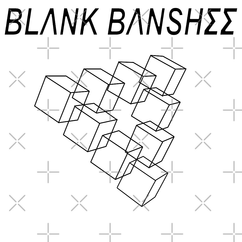"Blank Banshee 1 Minimal" by pizzacontigo | Redbubble