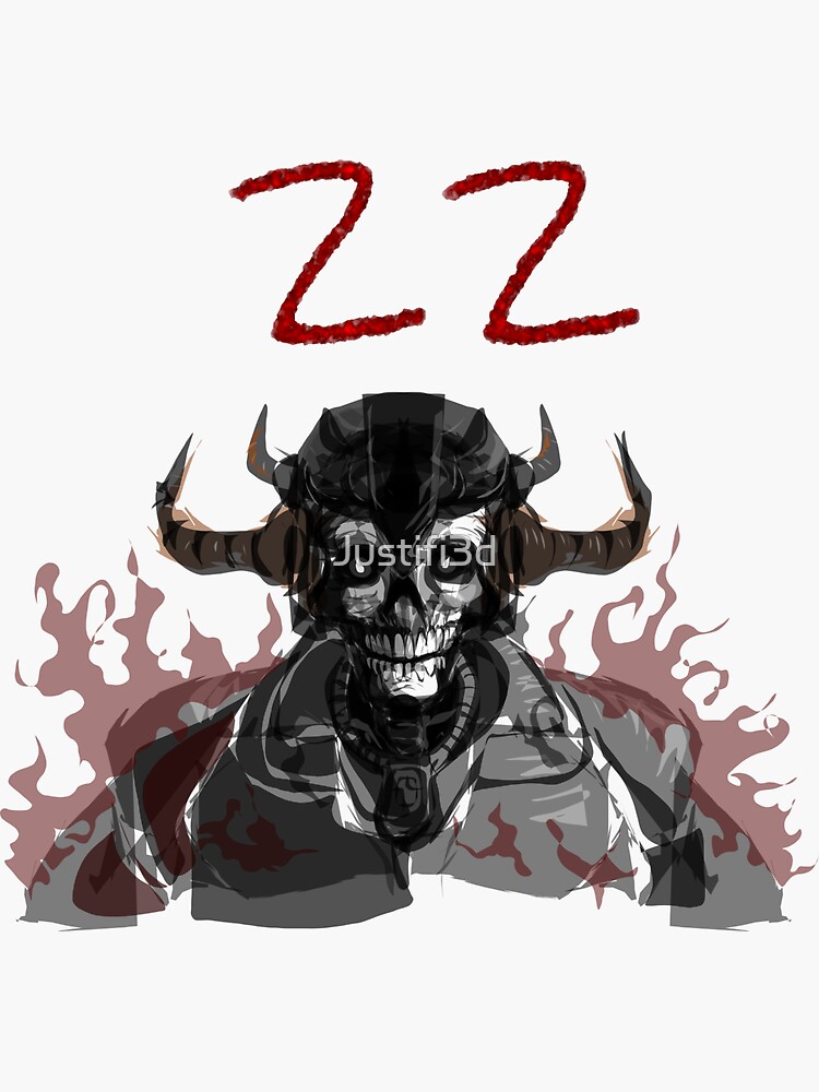 "skull zz top Classic" Sticker for Sale by Justifi3d | Redbubble