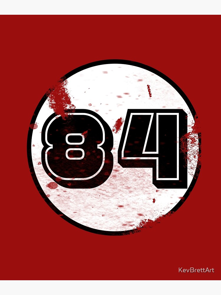 "Vintage Classic Retro 84 Racing Number" Poster for Sale by KevBrettArt ...
