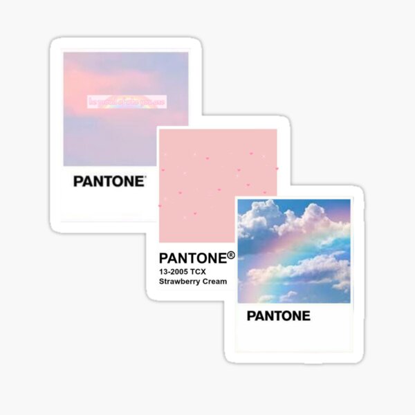 "pantone aesthetic indie art" Sticker for Sale by suzysplace | Redbubble