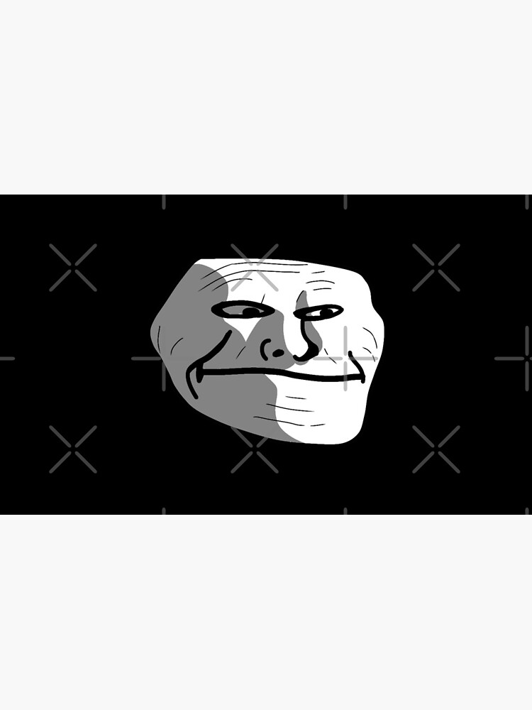 "Sad trollge face Artwork in black" Coffee Mug for Sale by ...