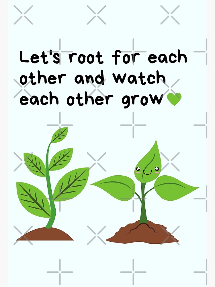"Let's Root For Each Other And Watch Each Other Grow Wholesome ...